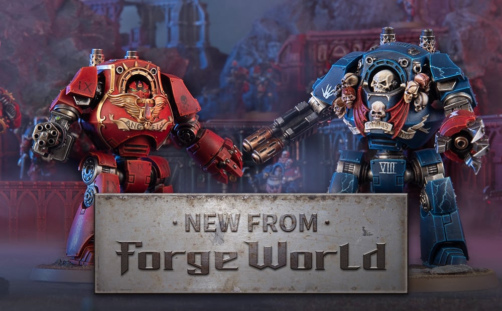 Forge World Pre-orders – Six More Legions Get Resin Contemptor ...