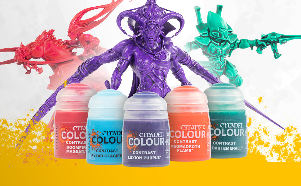 10 Dazzling New Contrast Paints and How To Use Them - Warhammer Community