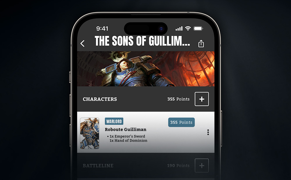 Warhammer 40,000 App – Battle Forge Access Update - Warhammer Community