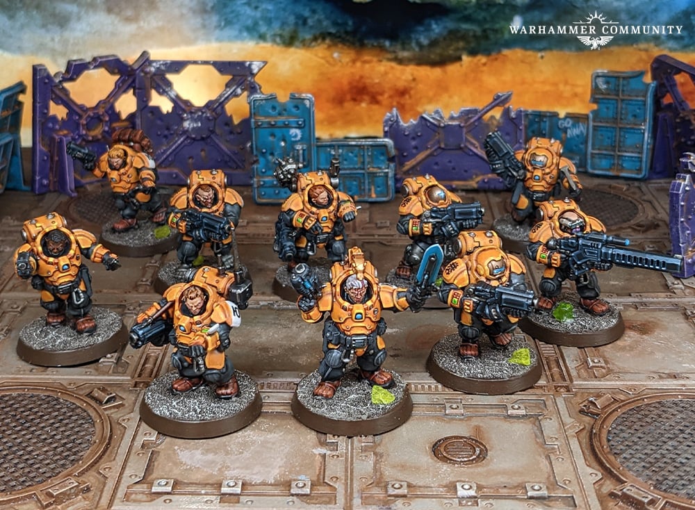 Community Painters Have Brought Clan Colours to the Leagues of Votann ...