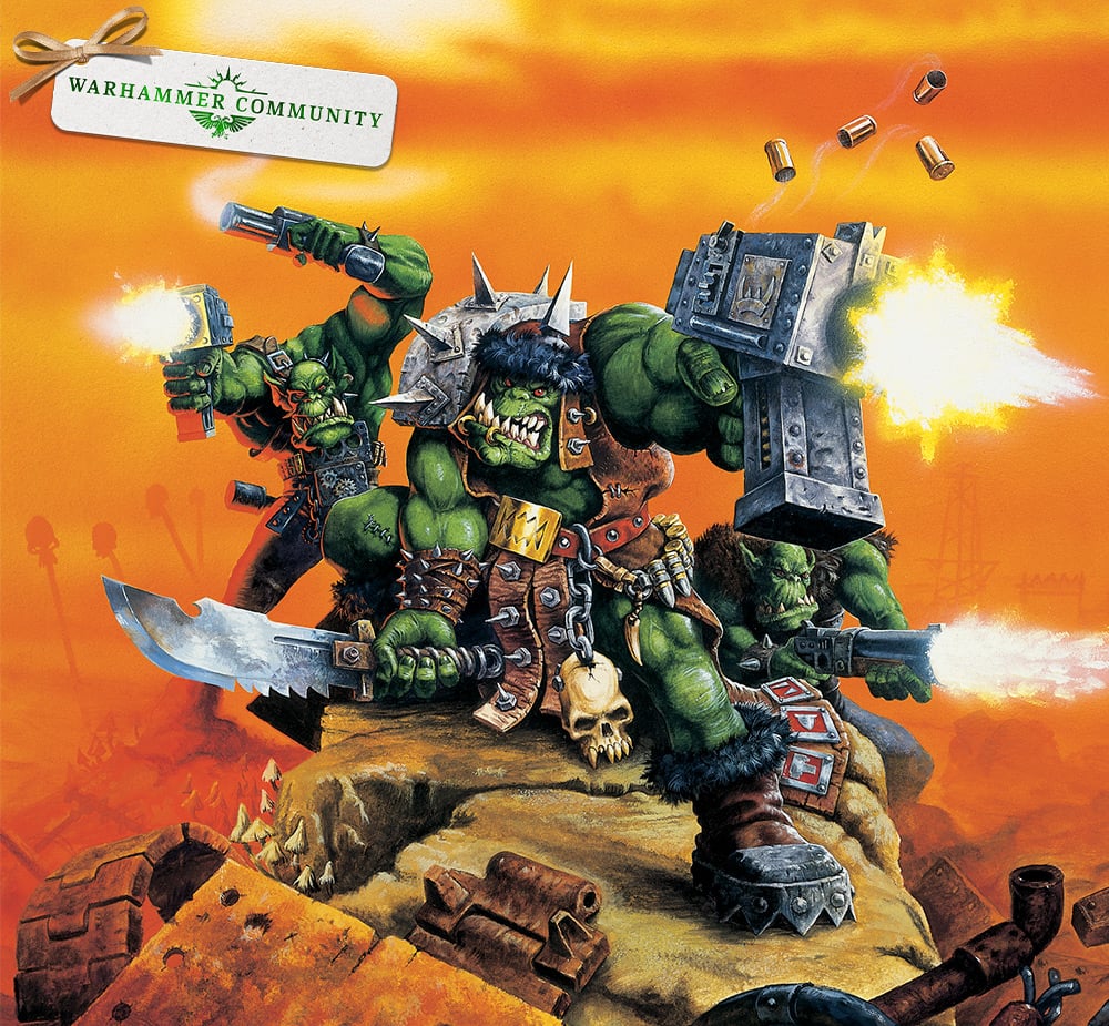 A Classic Ork Model Returns for the Festive Season - Warhammer Community