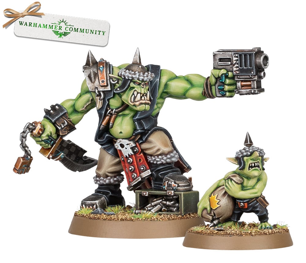 A Classic Ork Model Returns for the Festive Season - Warhammer Community
