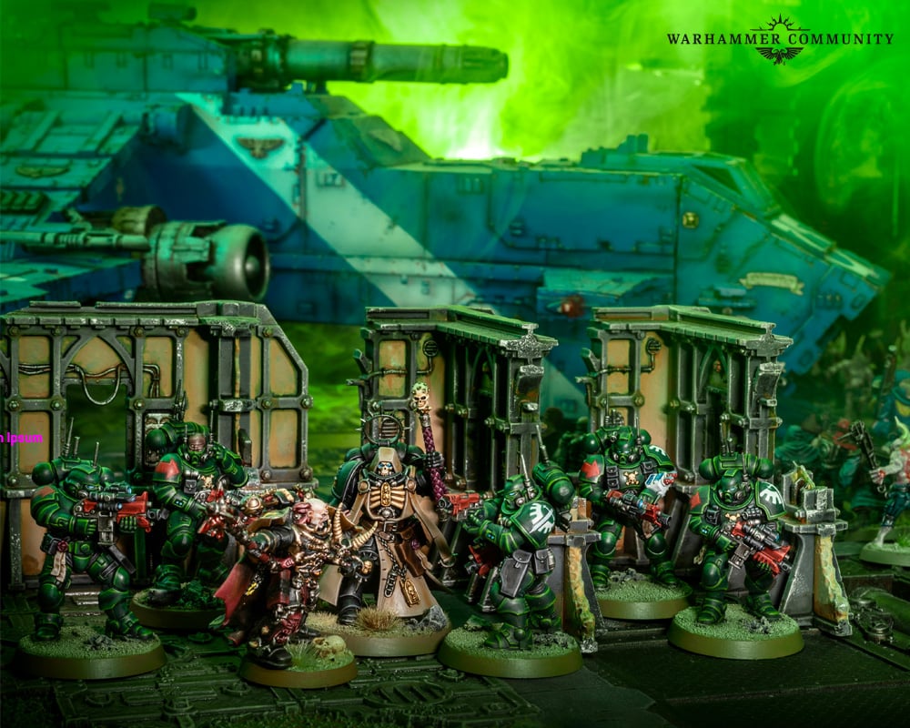Celebrate the New Dark Angels with this Phenomenal Army of the ...