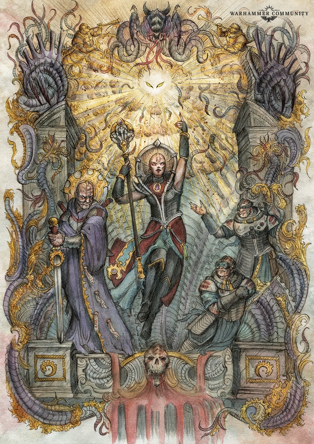 Who Are These Bald People, and Why Are They All Yelling? Genestealer ...